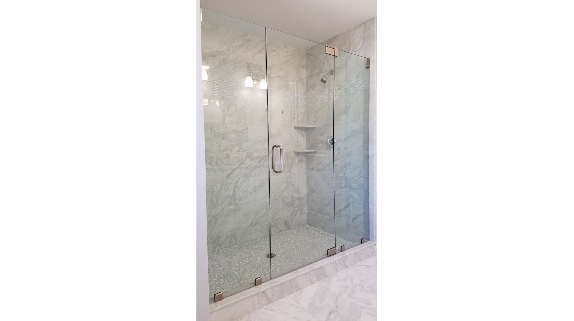 Frameless Shower Enclosure In Bridgewater Ma Signature Glass Inc