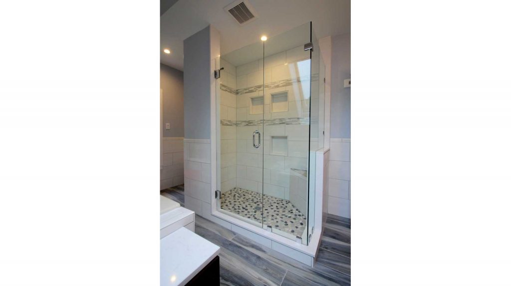 Frameless Glass Shower Enclosure In Quincy Ma Signature Glass Inc