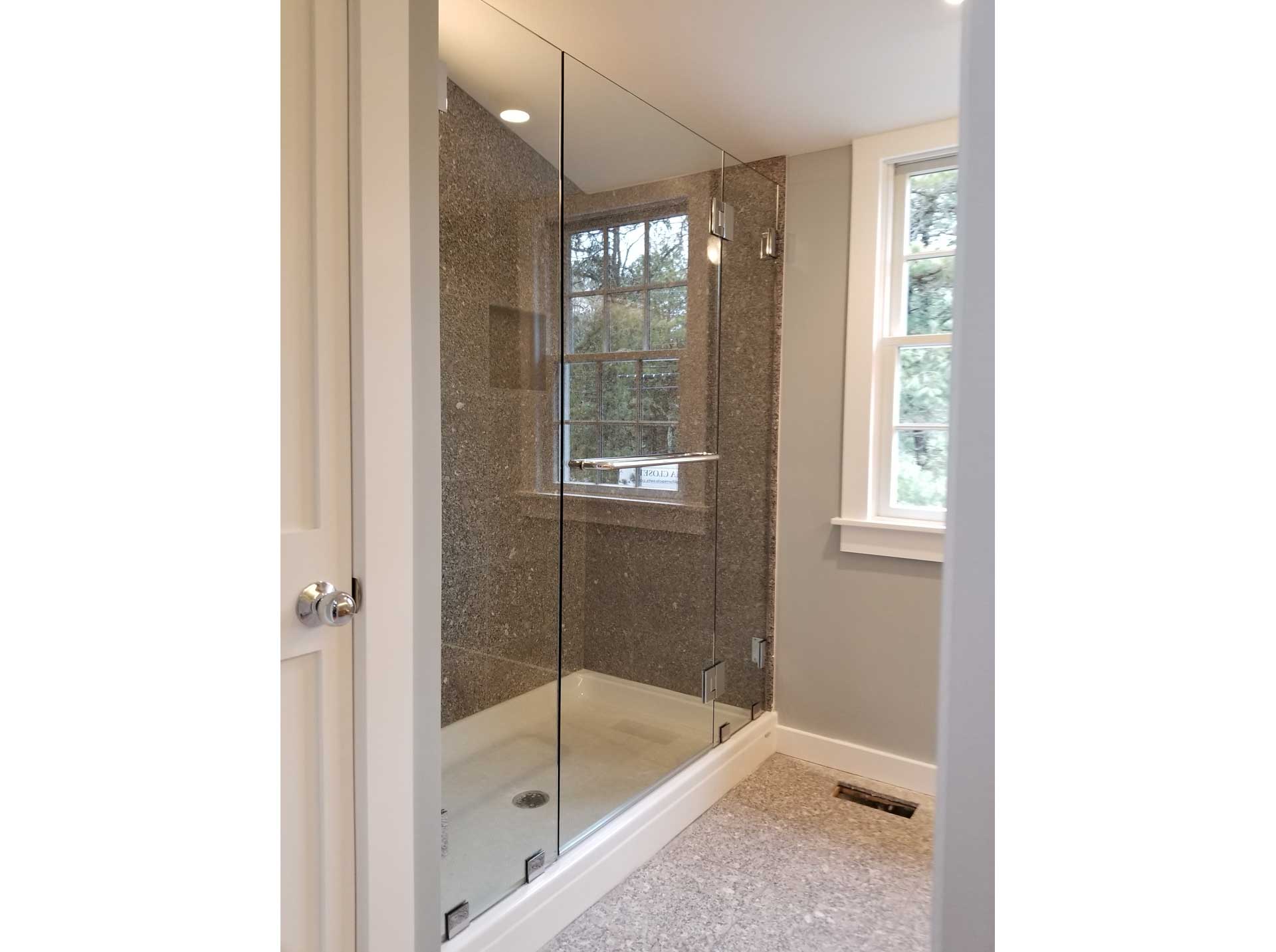 Frameless Glass Shower Enclosure In Wareham Ma Signature Glass Inc