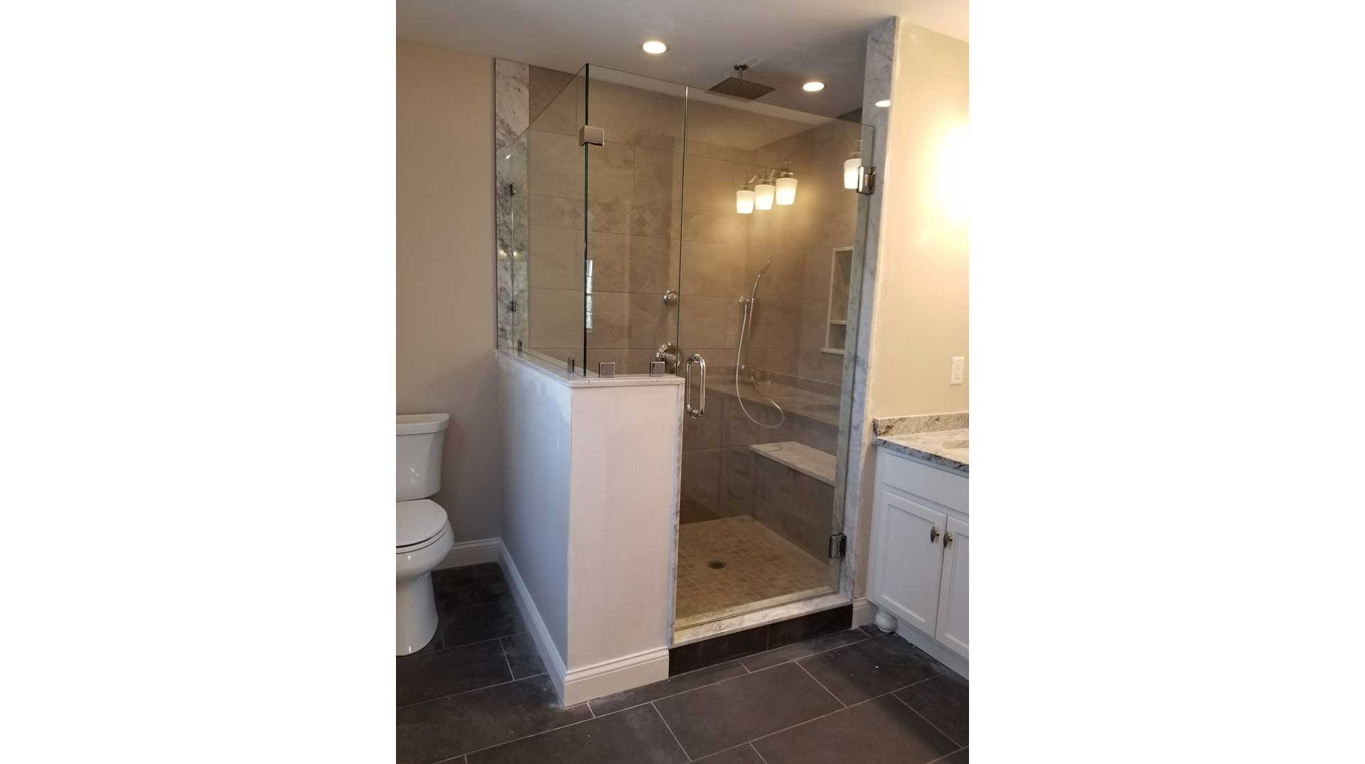 Frameless Shower Enclosure Bridgewater Ma Signature Glass Inc